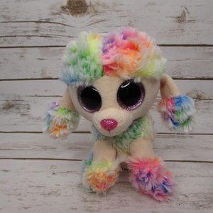 Ty | Toys | Ty Beanie Boos Rainbow Poodle Dog 6 Tie Dye Plush | Poshmark